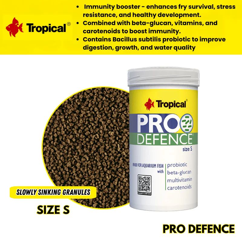 Tropical Pro Defence Size S (Granules) – Wildboar Fishroom